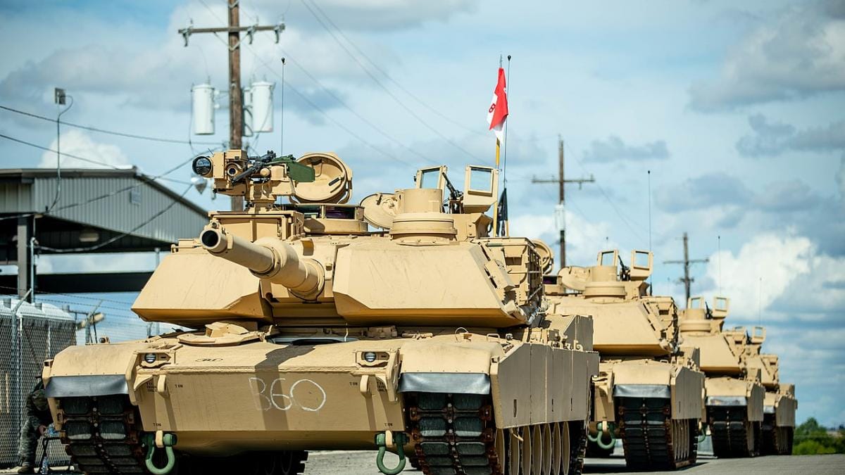 Нова бригада Abrams тенкова у саставу армије Републике Кине тестира ...